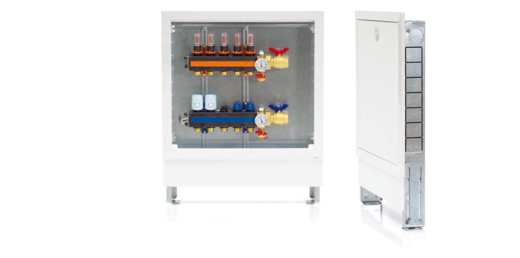 Verdeler zonder pomp | Tot 17 groepen | Beste kwaliteit | Variotherm