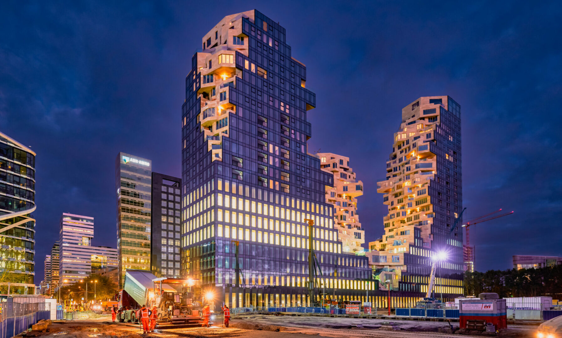 Zonnepanelen op The Valley Amsterdam